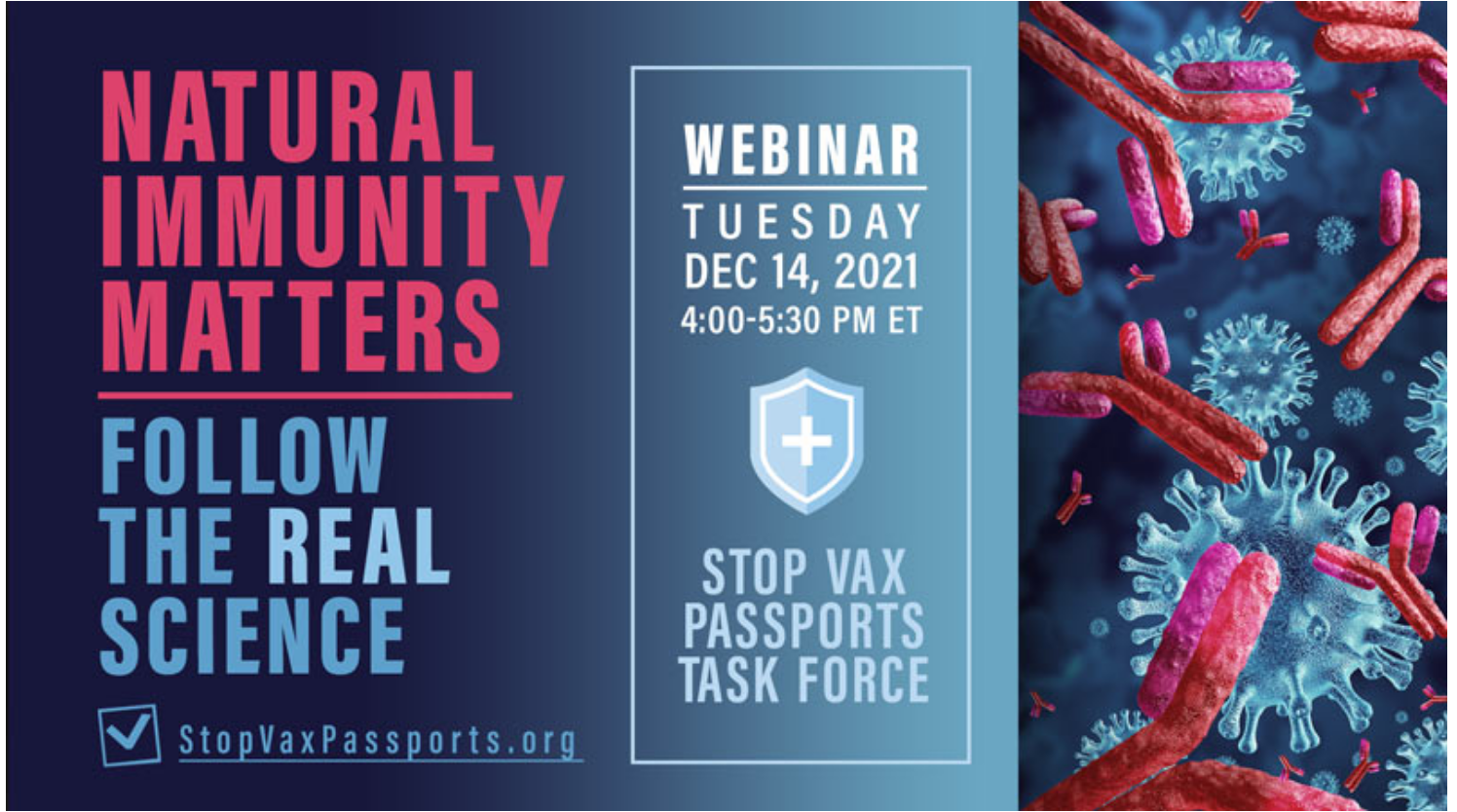 WEBINAR INVITATION — Natural Immunity Matters: Follow the REAL Science ...